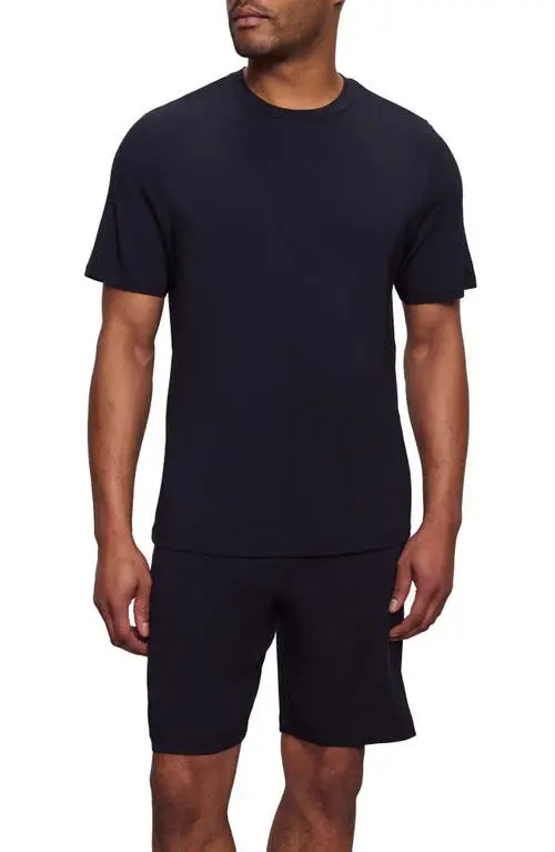 Eberjey Henry Stretch Tencel® Modal Short Pajamas - Black