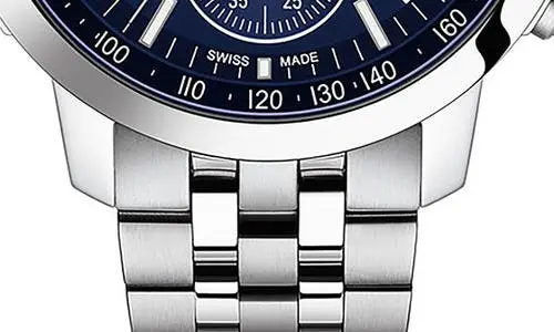 TISSOT Prc 200 Chronograph Bracelet Watch - Silver/blue