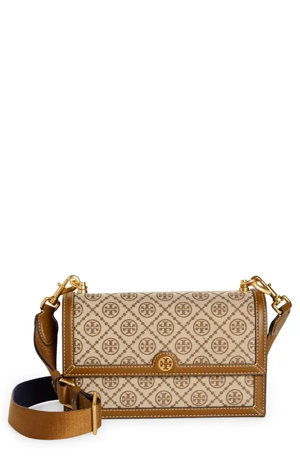 Tory Burch T Monogram Jacquard Shoulder Bag