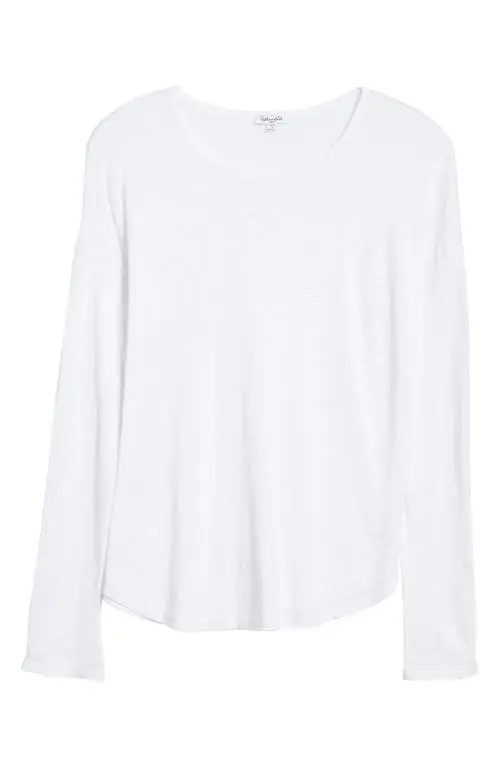 Splendid Crewneck Slub Jersey Tee - White