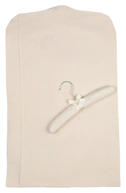 LITTLE THINGS MEAN A LOT Heirloom Preservation Garment Bag - Ivory