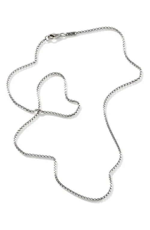 John Hardy Box Chain Necklace