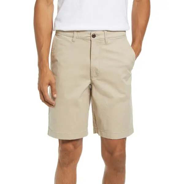 L.l.bean Lakewashed Stretch Shorts - Khaki