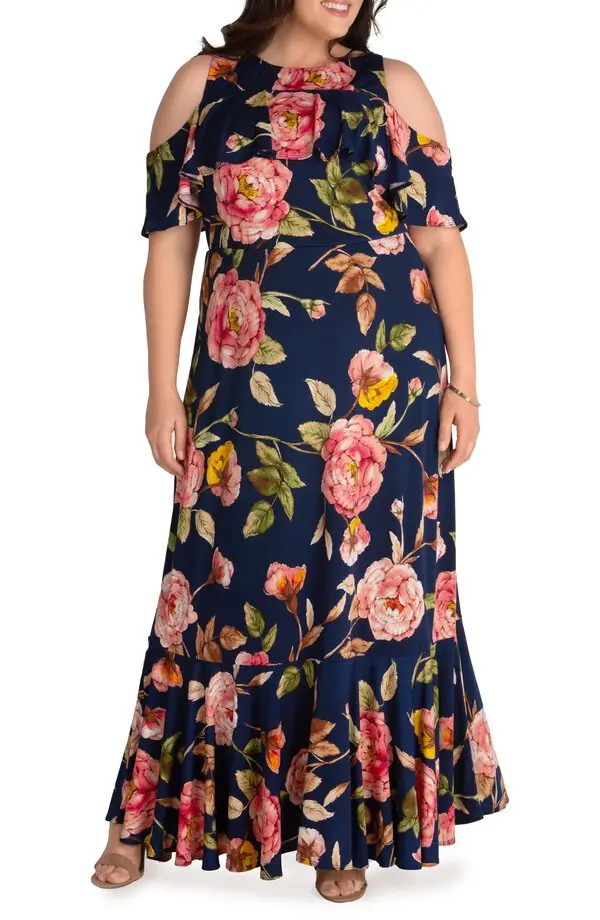 KIYONNA Piper Cold Shoulder Dress