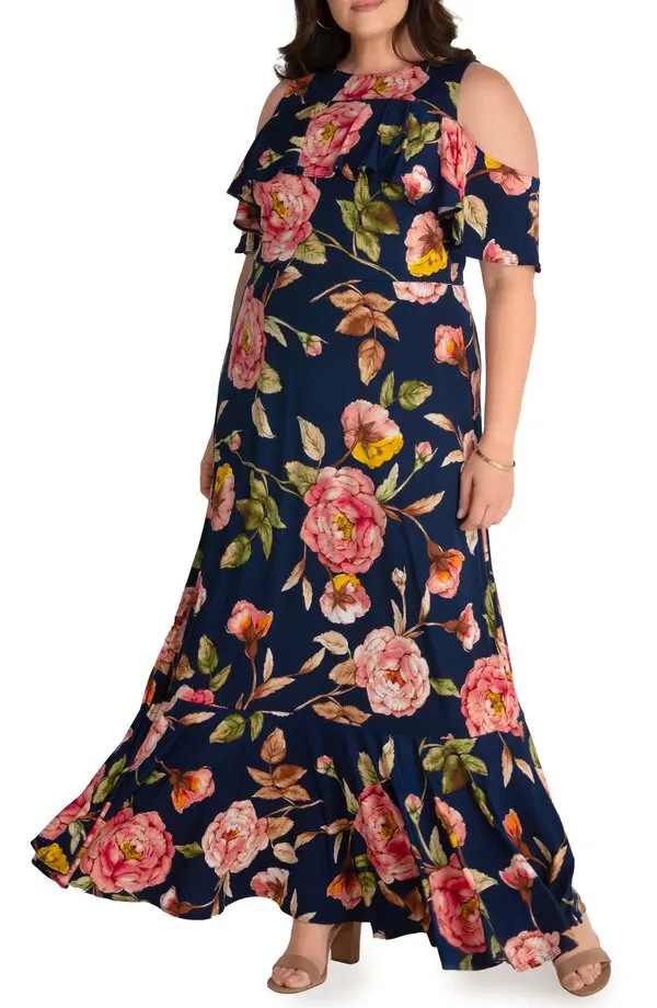 KIYONNA Piper Cold Shoulder Dress