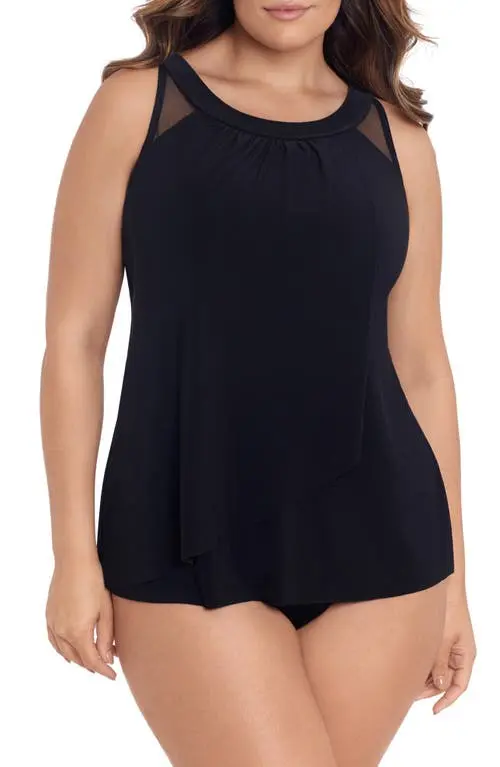 MIRACLESUIT® Illusionists Ursula Swim Top - Black