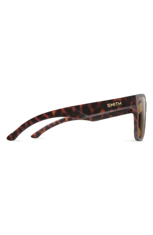 SMITH Lowdown Xl 2 60mm Chromapop™ Polarized Square Sunglasses - Matte Tortoise/brown