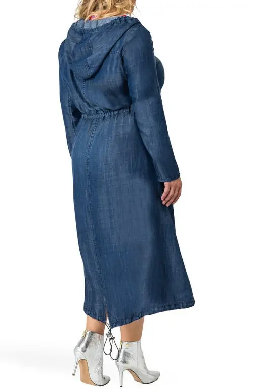 STANDARDS & PRACTICES Nova Tencel® Hooded Maxi Dress