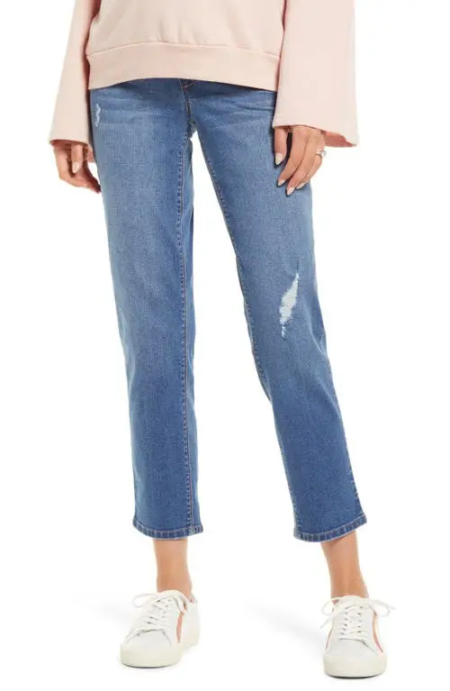 1822 Denim Re:denim Over-the-bump Ankle Maternity Jeans