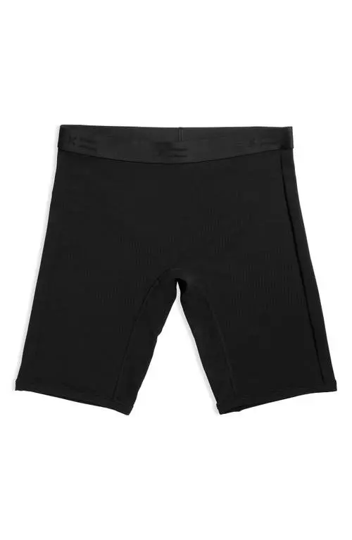 TOMBOYX Stretch Modal 9-inch Boxer Briefs - Black