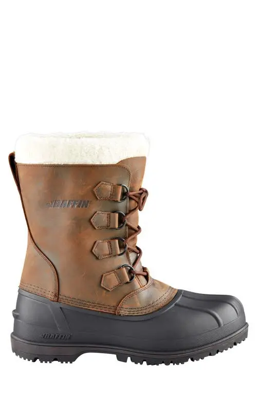 BAFFIN Canada Waterproof Snow Boots - Brown