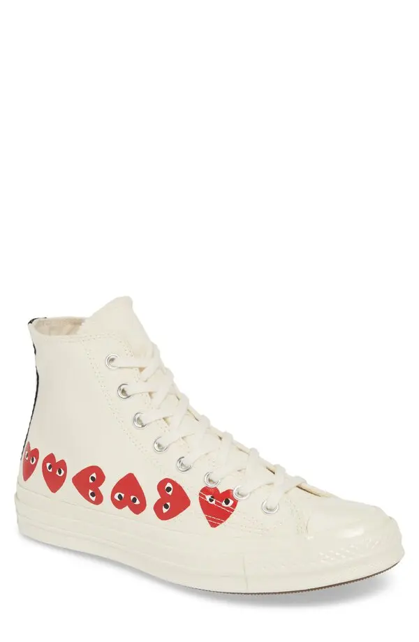 Comme Des Garçons X Converse Chuck Taylor® High Top Sneaker