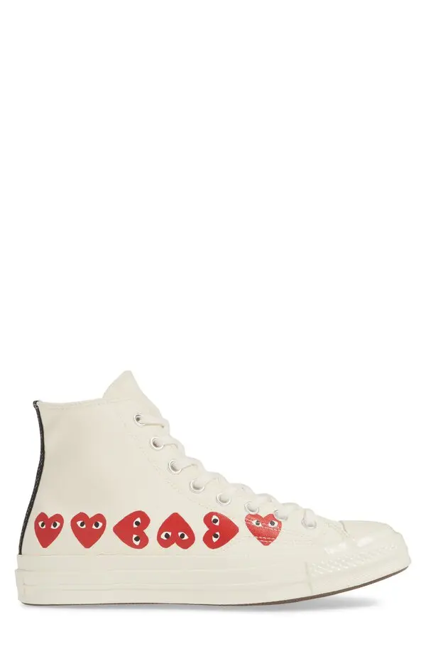 Comme Des Garçons X Converse Chuck Taylor® High Top Sneaker