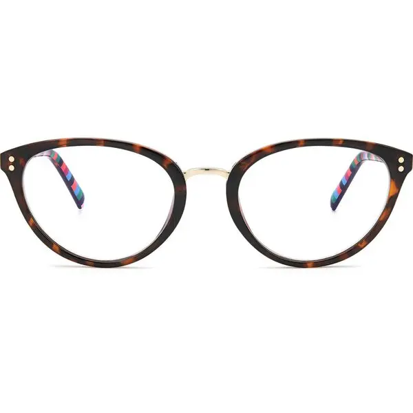 Kate Spade New York 52mm Blue Light Blocking Reading Glasses - Dark Havana