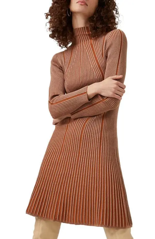 French Connection Mari Rib Knit Minidress