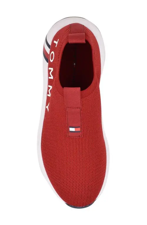 Tommy Hilfiger Aliah Knit Sneakers - Red