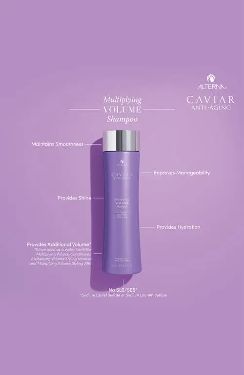 ALTERNA® Caviar Anti-aging Multiplying Volume Shampoo