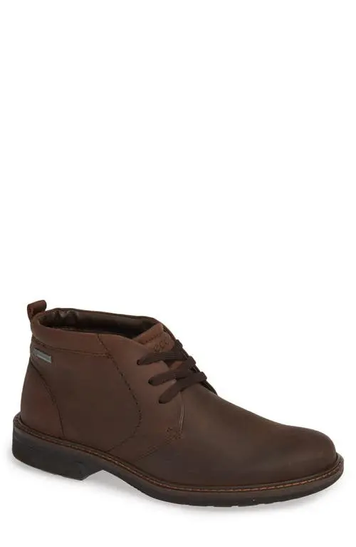 Ecco Turn Gore-tex® Waterproof Chukka Boot - Cocoa Brown