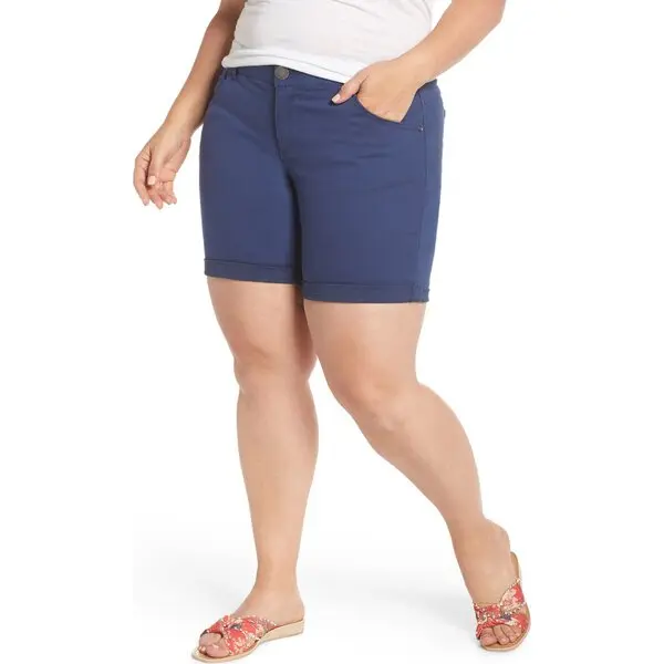 Wit & Wisdom Stretch Cotton Shorts