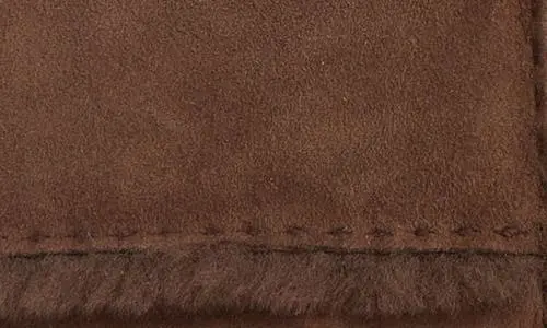 UGG Seamed Touchscreen Compatible Shearling Gloves - Allspice