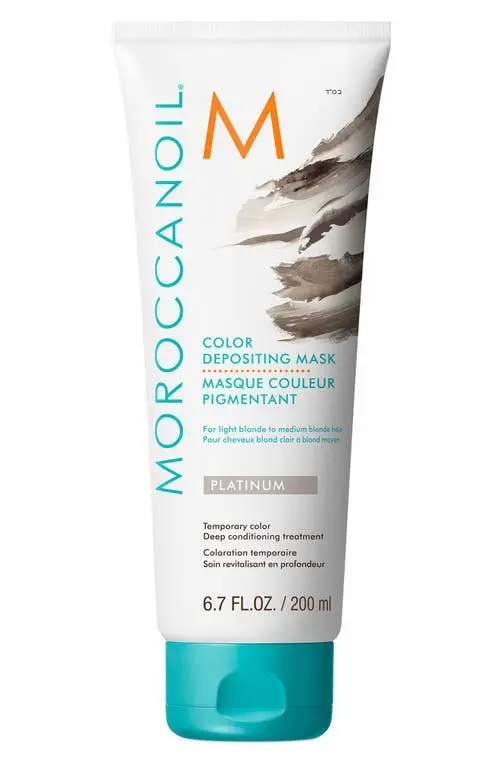 MOROCCANOIL® Color Depositing Mask Temporary Color Deep Conditioning Treatment - Platinum