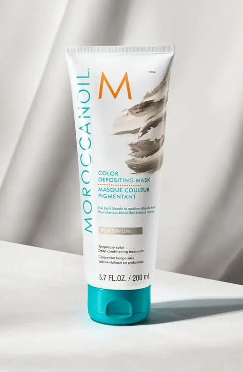 MOROCCANOIL Color Depositing Mask Temporary Color Deep Conditioning Treatment - Platinum