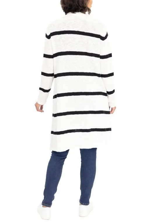 ANGEL MATERNITY Stripe Cardigan