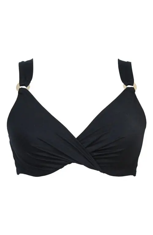 MIRACLESUIT® Plunge Underwire Bikini Top