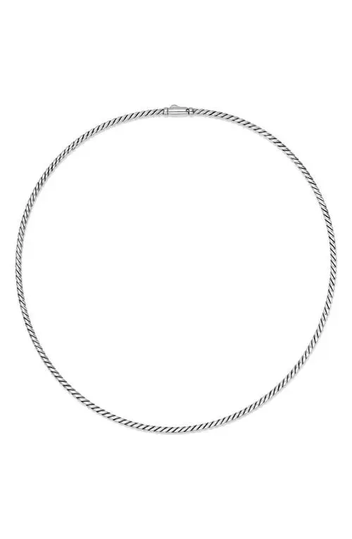David Yurman Sculpted Cable Necklace