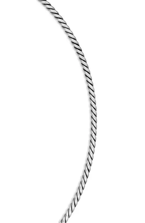 David Yurman Sculpted Cable Necklace