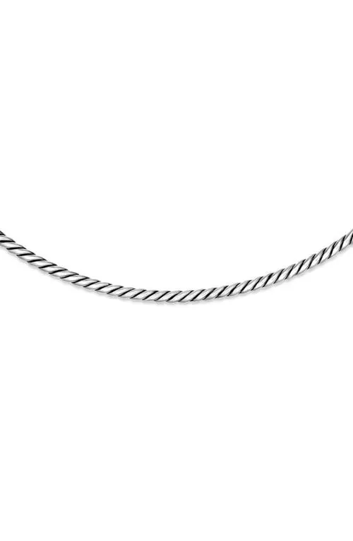 David Yurman Sculpted Cable Necklace