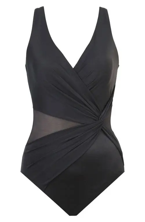 MIRACLESUIT® Illusionists Circe One-piece Swimsuit - Black