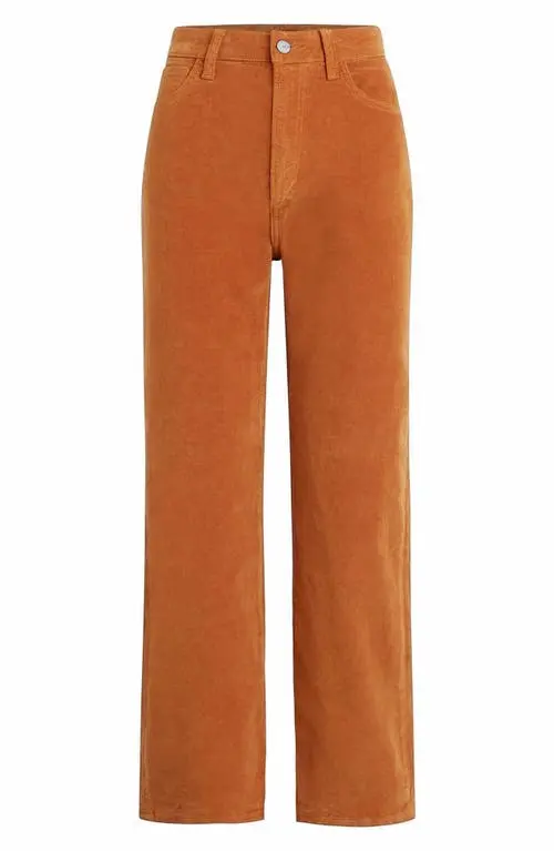 Joe's Jeans The Blake Wide Leg Corduroy Pants - Dark Butterscotch