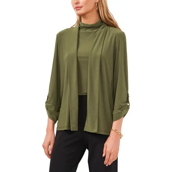 Chaus Cardigan - Arresting Emerald