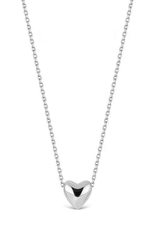 Bony Levy 14k Gold Heart Pendant Necklace - 14k White Gold
