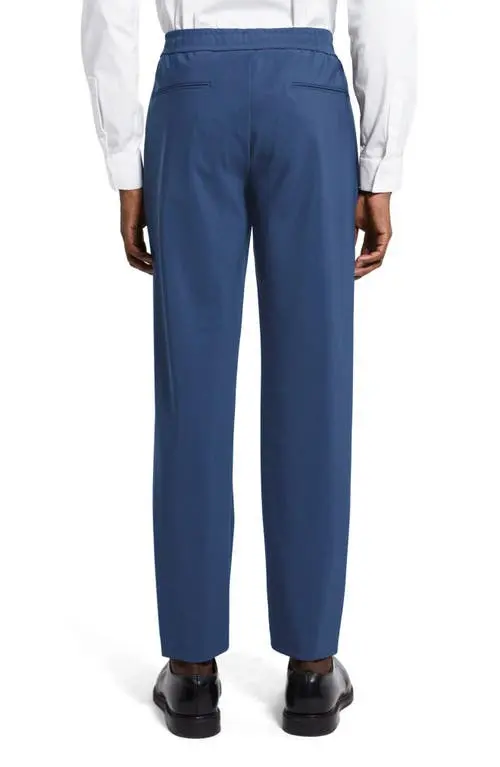 Theory Mayer Precision Ponte Knit Trousers - Dp Atlntc