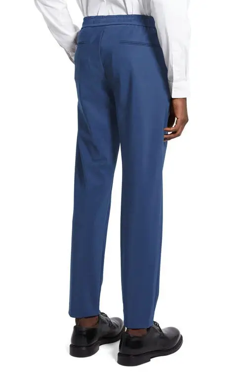 Theory Mayer Precision Ponte Knit Trousers - Dp Atlntc