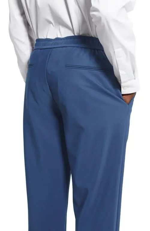 Theory Mayer Precision Ponte Knit Trousers - Dp Atlntc