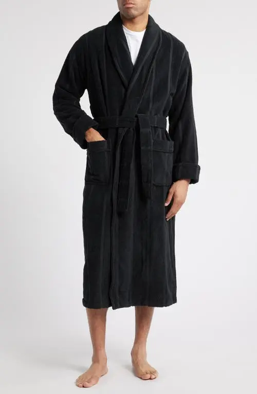 Majestic International Ultra Luxe Robe - Black