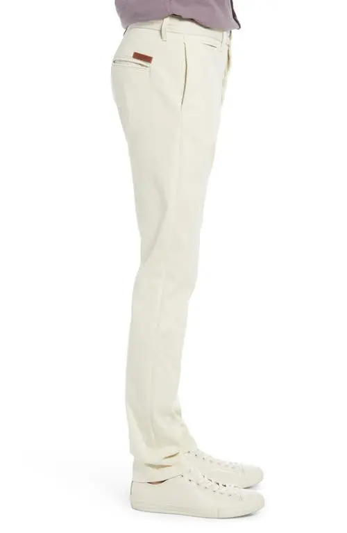 HIROSHI KATO Denit® Slim Fit Stretch Chino Pants - Ivory