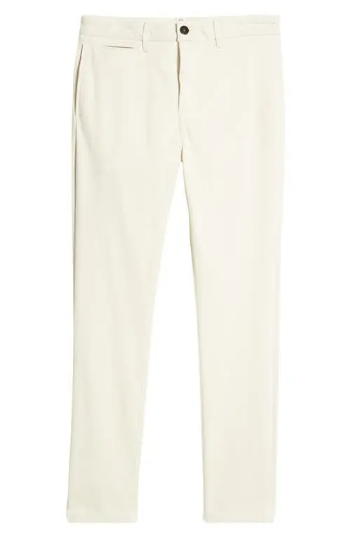 HIROSHI KATO Denit® Slim Fit Stretch Chino Pants - Ivory