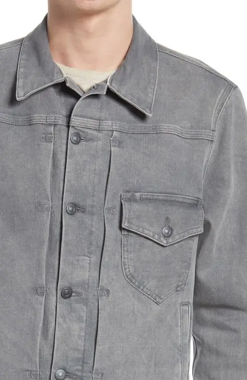 HIROSHI KATO Stretch Denim Trucker Jacket