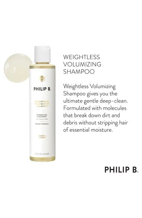PHILIP B Weightless Volumizing Conditioner - No Color