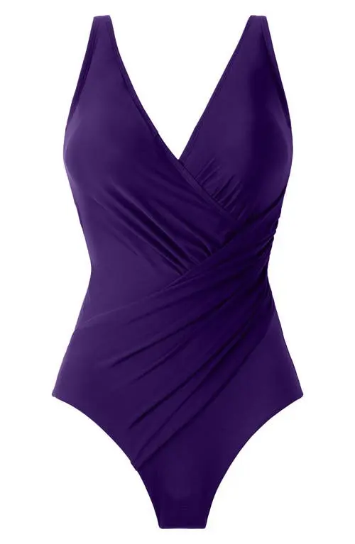 MIRACLESUIT® Oceanus One-piece Swimsuit - Mulberry