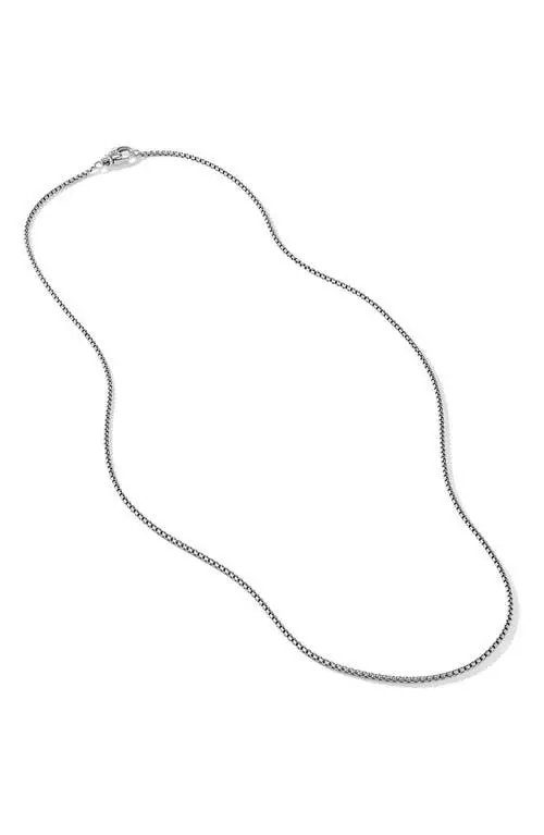 David Yurman Box Chain Necklace