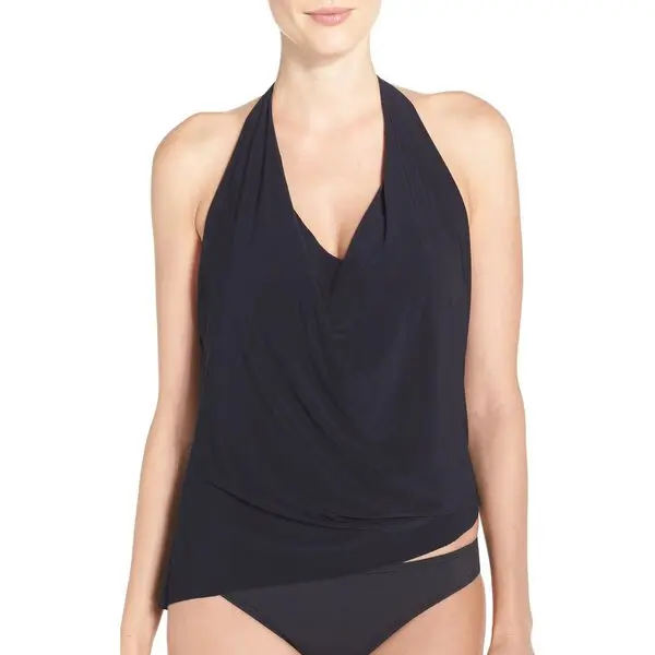 MAGICSUIT® Sophie Shelf Bra Tankini Top - Black