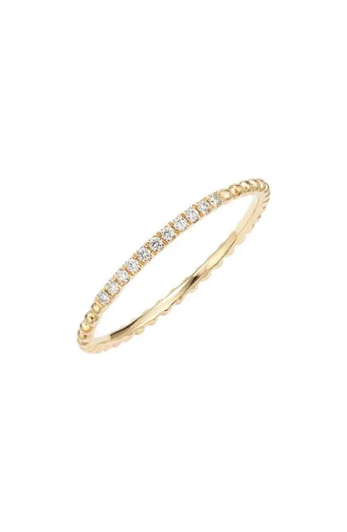 Bony Levy Diamond & 18k Gold Bead Ring - 18k Yellow Gold