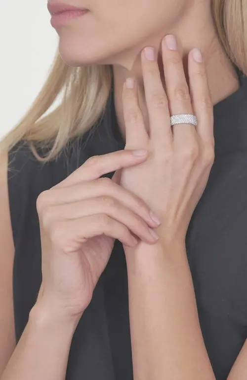 Bony Levy Diamond Pavé Eternity Ring