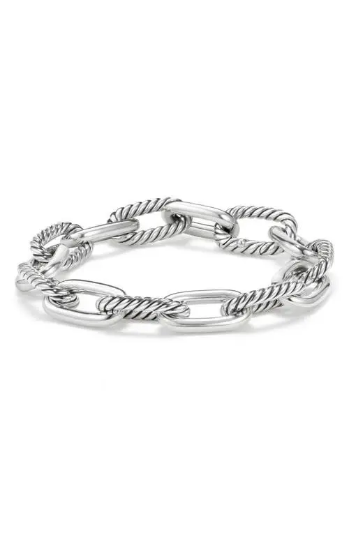David Yurman Dy Madison Chain Bracelet - Silver