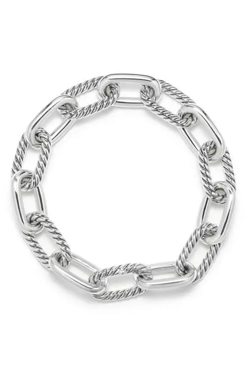 David Yurman Dy Madison Chain Bracelet - Silver